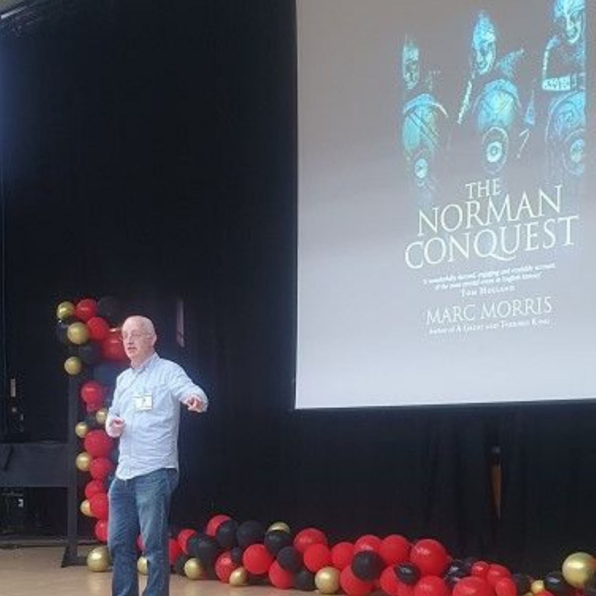 Charles Darwin School - Marc Morris Famous Historian Speaks to Students ...